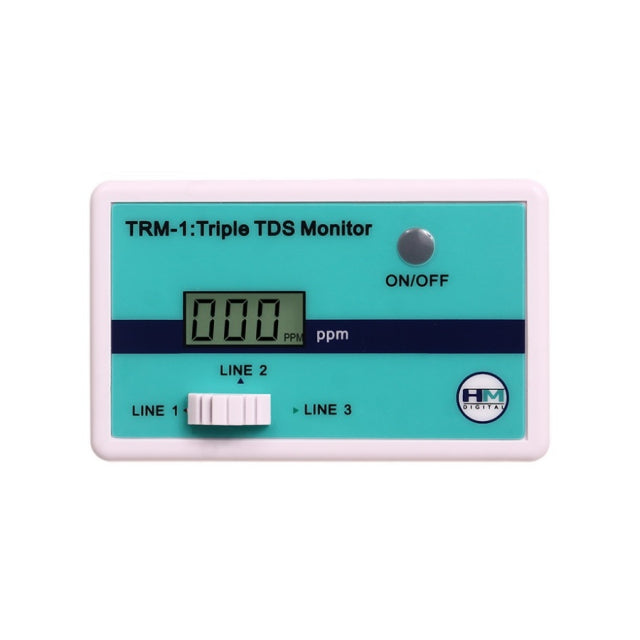 HM Digital TRM-1 Triple Inline TDS Monitor | AXEON Supply – AXEONSupply.com