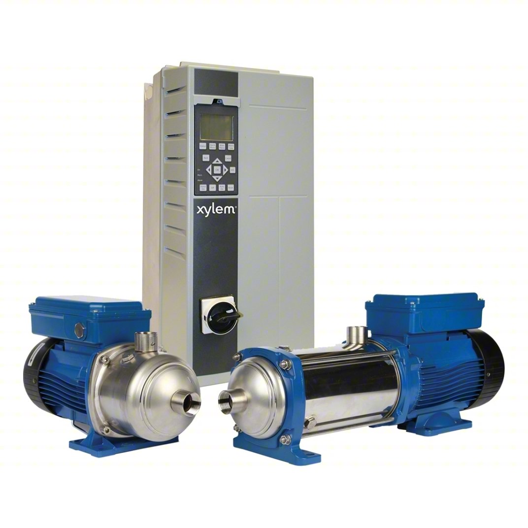 211188- PUMP, BOOSTER, 2HP, 230V, 1.25" IN, 1" OUT, 5 STAG, GOULDS ...