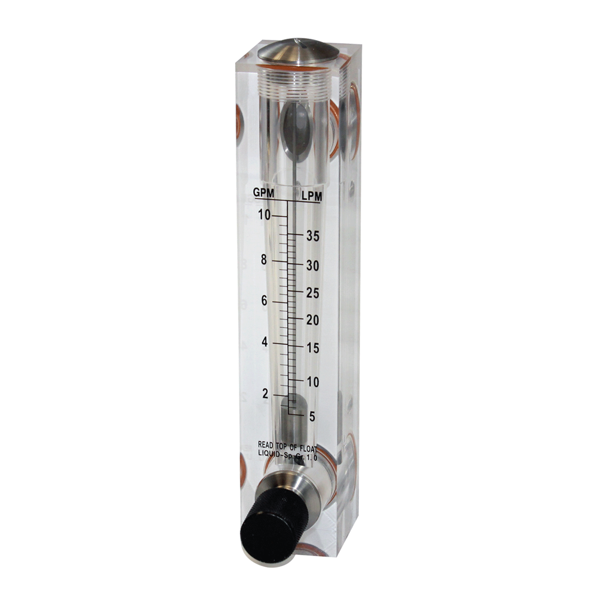 AXEON Flow Meter w/ Valve 2-20 GPM (1" MNPT) – AXEONSupply.com