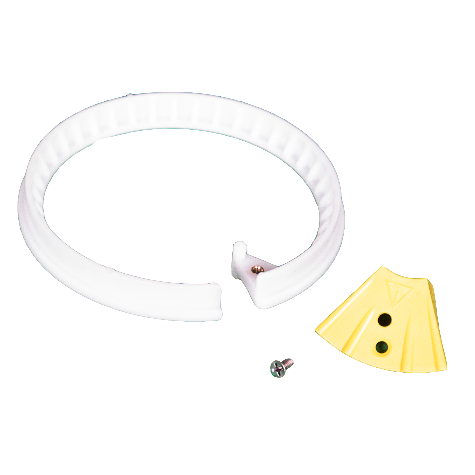 205822- KIT, SNAP RING, LOCKING WEDGE, SCREW, 2.5”, PVC, AXEON ...